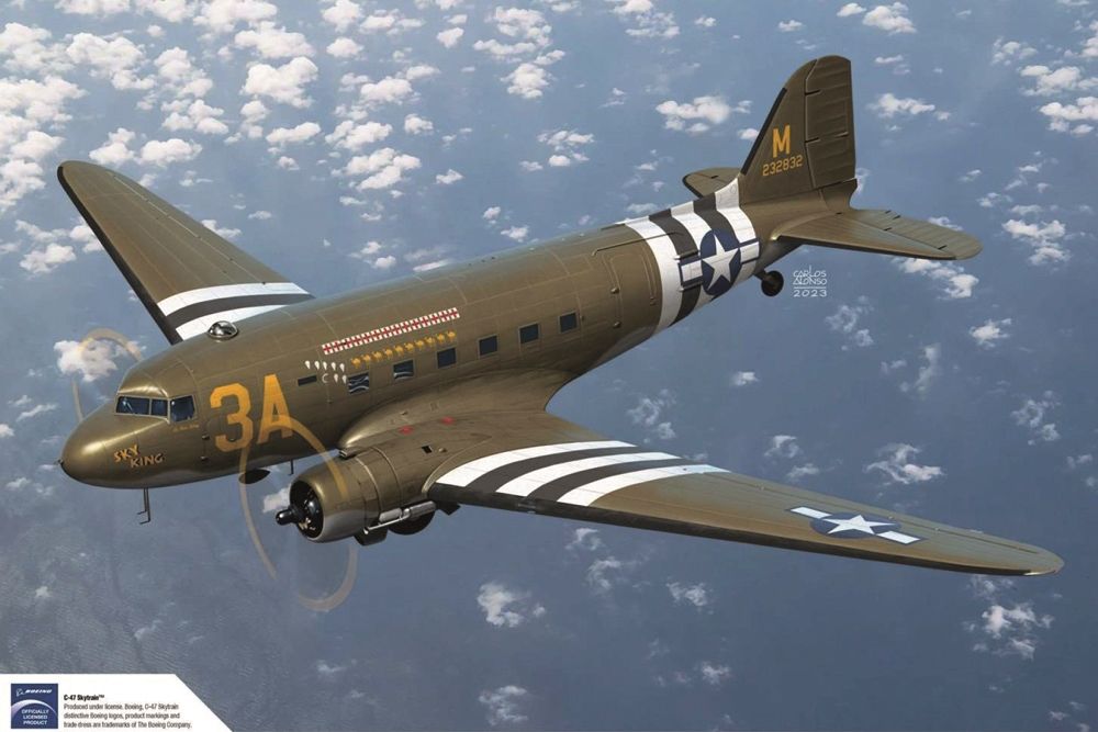 Bachmann Europe plc - USAAF C-47 Skytrain Military Transport Aircraft